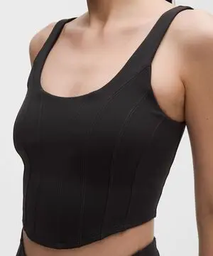 Lululemon Ultralu Corset-stitch Tank Top