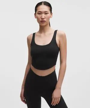 Lululemon Ultralu Corset-stitch Tank Top
