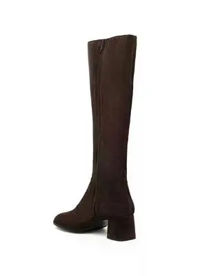 BILLI BI Suede Knee-high Block Heel Boots