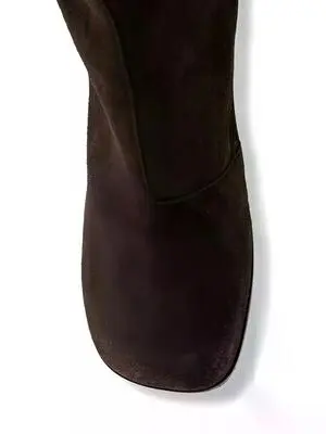 BILLI BI Suede Knee-high Block Heel Boots