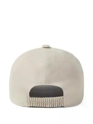 Zegna Oasi Linen Baseball Cap