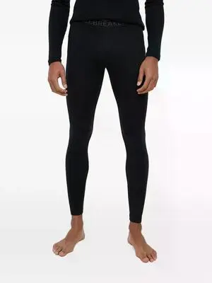 Icebreaker Logo-lettering Compression Tights - Black