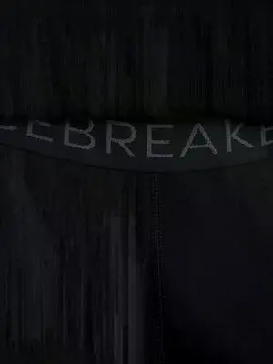 Icebreaker Logo-lettering Compression Tights - Black