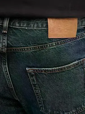 Sisley Slim-fit Denim Jeans With Patch Detail