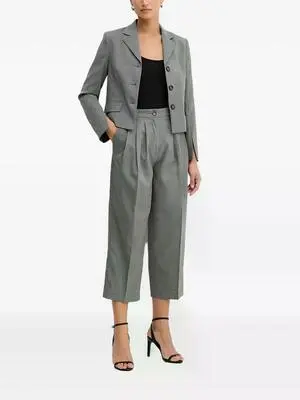 Sisley Pleated Wide Leg Trousers