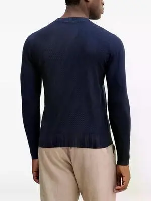 Sisley Textured Crew Neck Sweater