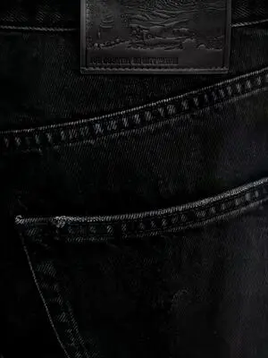 Sisley Frayed-hem Jeans