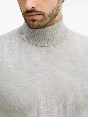 Sisley Roll-neck Sweater - Grey