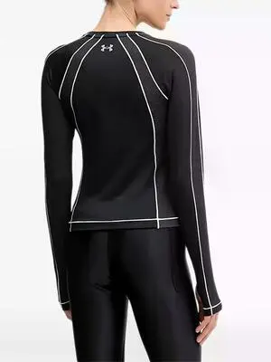 Under Armour Piped Trim Long-sleeve Crewneck Top