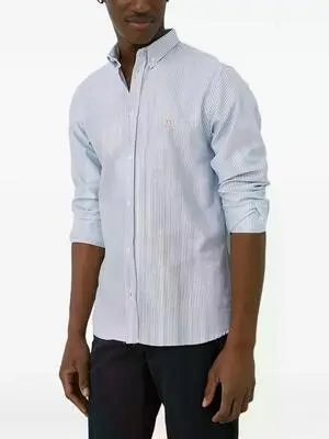 LES DEUX Striped Shirt - Blue