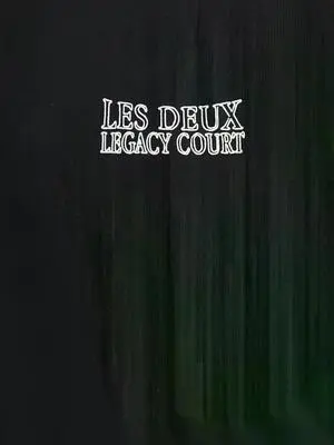 LES DEUX Logo-embroidered T-shirt
