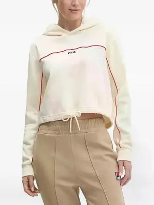FILA Logo-embroidered Drawstring Hoodie
