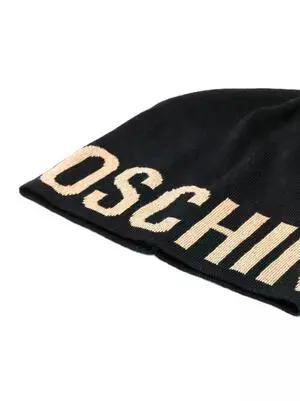 Moschino Logo-print Knit Beanie