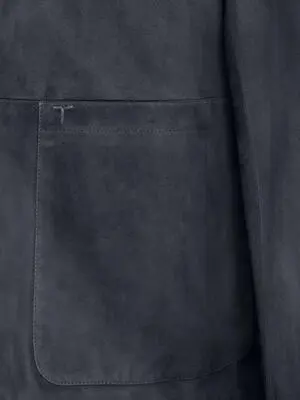 TOD'S Buttoned Suede Jacket