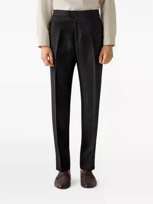 Zegna Tailored Linen Trousers