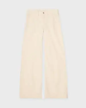 JEANERICA Guell Chevron Trousers - Ecru