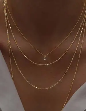 CBYC Floating Diamond Necklace