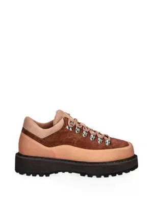 Diemme Suede Lace-up Lug Sole Sneakers