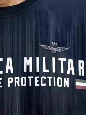 AERONAUTICA MILITARE Crewneck Graphic T-shirt