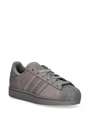 Adidas Superstar Ii Lace-up Sneakers - Grey