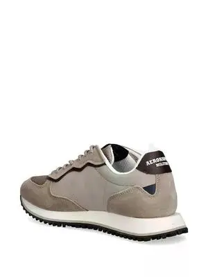 AERONAUTICA MILITARE Suede Panel Sneakers - Neutrals