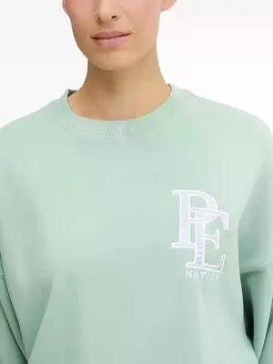 P.E Nation Summit Sweat Embroidered-logo Sweatshirt