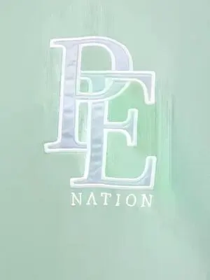P.E Nation Summit Sweat Embroidered-logo Sweatshirt