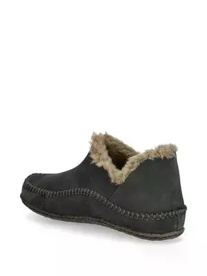 Sorel Manawan Fur-trimmed Slippers