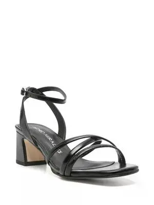 PEDRO MIRALLES Square-toe Sandals - Black