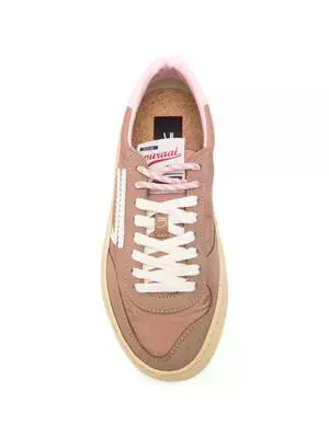 PURAAI Logo-patch Sneakers - Brown