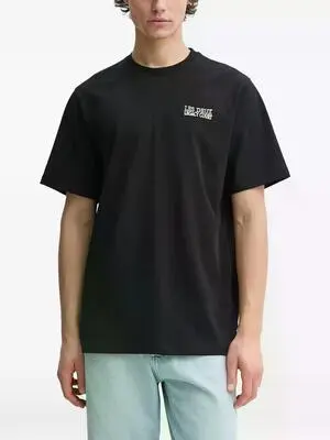 LES DEUX Logo-detail T-shirt