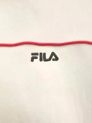 FILA Logo-embroidered Drawstring Hoodie