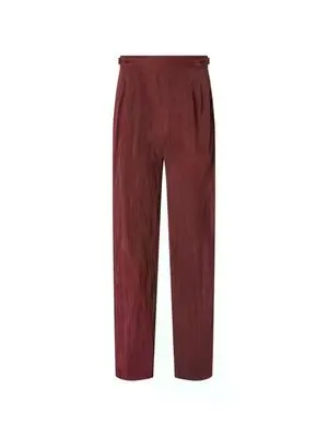 Zegna Pleated Cotton Pants