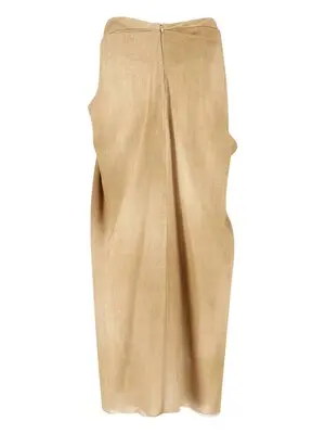Ermanno Scervino Draped Midi Skirt