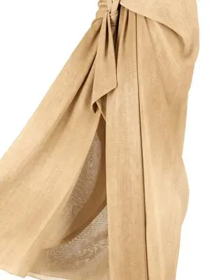Ermanno Scervino Draped Midi Skirt