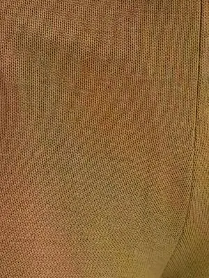 Sisley Ribbed-knit Midi Skirt
