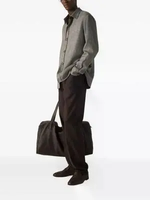 ZEGNA Cashmere Linen And Silk Overshirt
