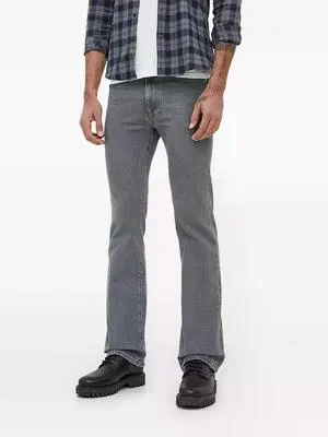 Sisley Button-fastening Straight Leg Jeans