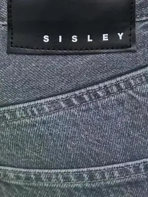 Sisley Button-fastening Straight Leg Jeans