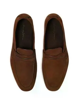 Zegna Leather Loafers - Brown