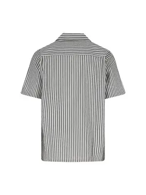 Carhartt Work In Progress Shirt "leavel S/s - Gray