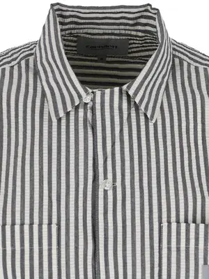 Carhartt Work In Progress Shirt "leavel S/s - Gray