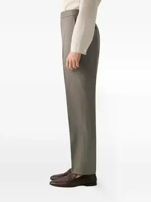 Zegna Oasi Lino Trousers - Grey