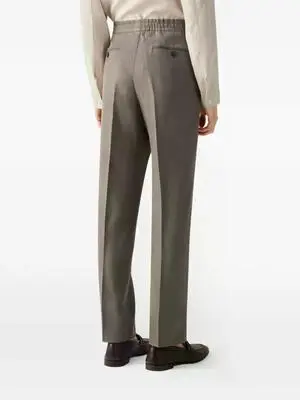 Zegna Oasi Lino Trousers - Grey