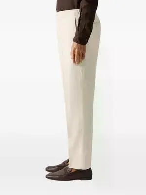 Zegna Oasi Lino Trousers Grey