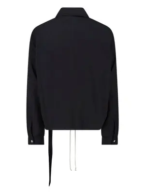 Stone Island Cotton Zip Jacket - Black