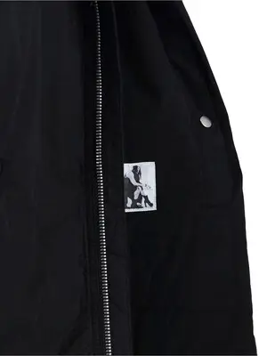 Stone Island Cotton Zip Jacket - Black