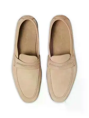 Zegna Secondskin Moccasin Loafers - Neutrals