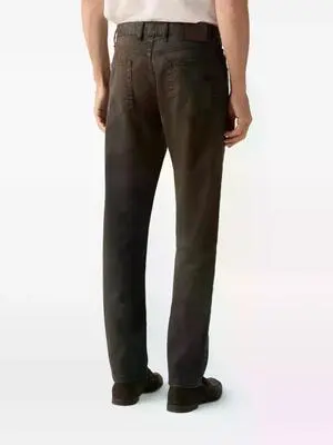 Zegna Roccia Stretch Trousers - Brown