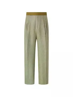 Zegna Crossover Linen Trousers